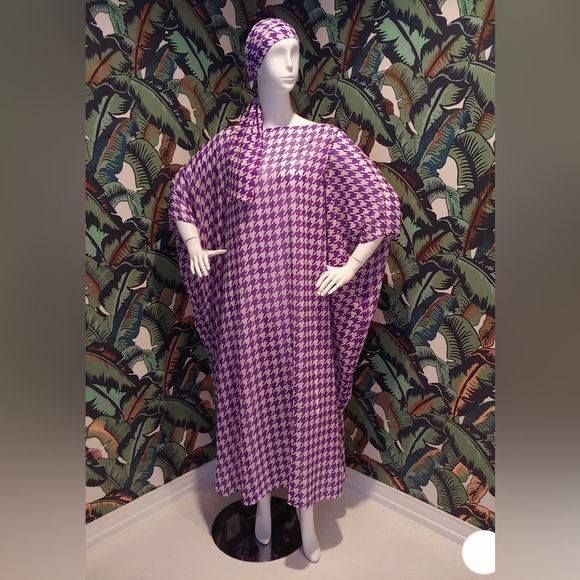 Julia Clancy | Dresses | Julia Clancy Kaftan And Turban Set Os | Poshmark